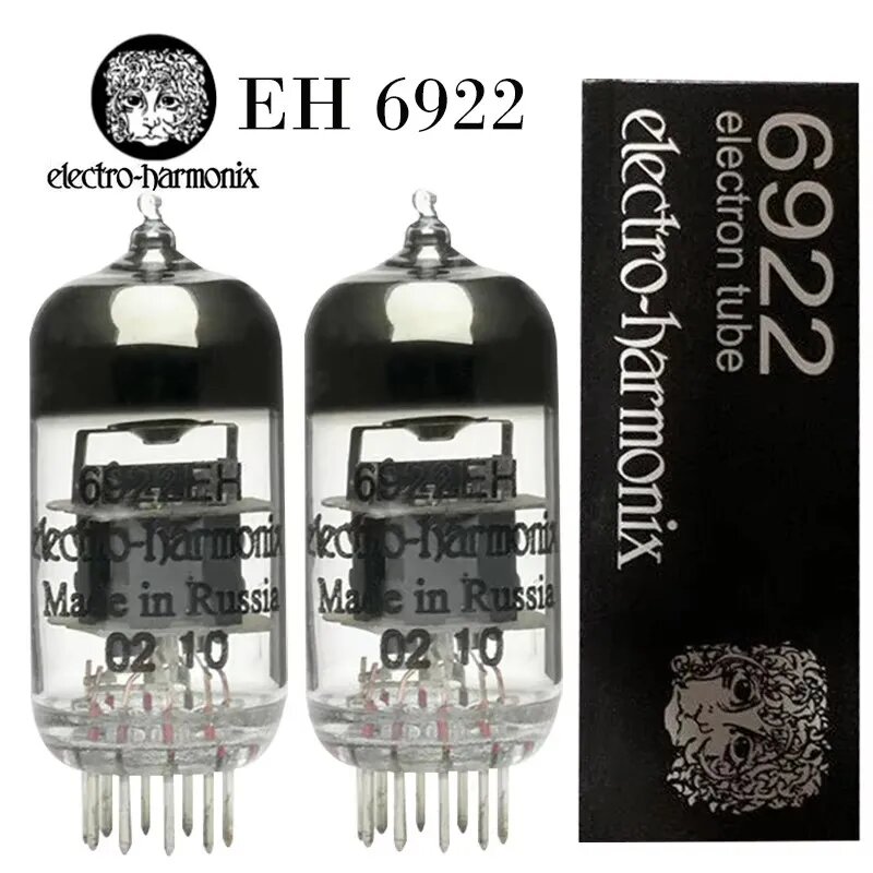 Вакуумная лампа Crew EH 6922 для Hi-Fi усилителей 2PCS pu jiao