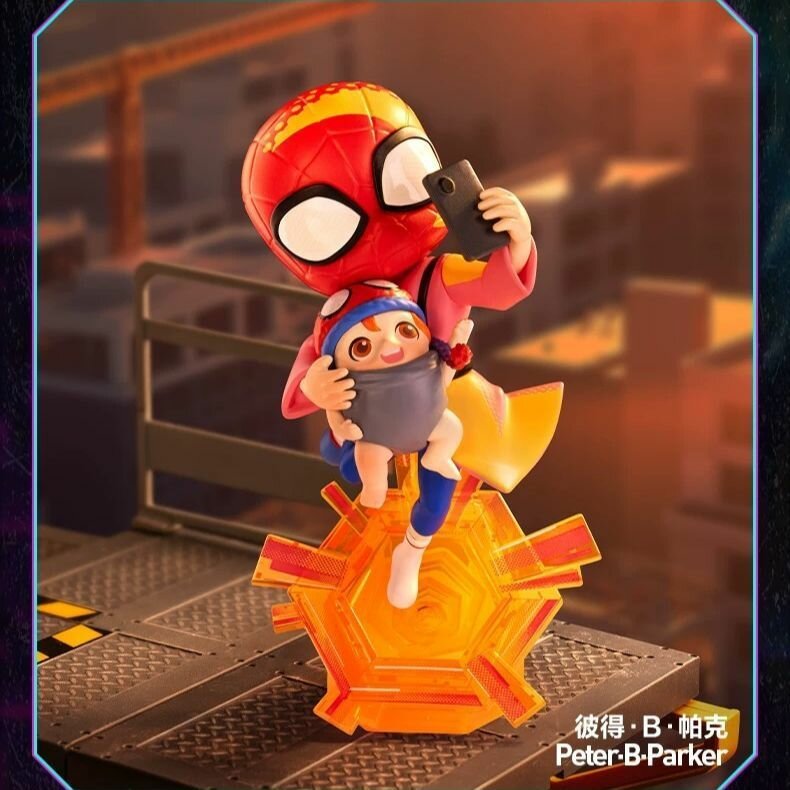 Фигурка POP MART Marvel Человек-паук: Через вселенные, Гвен (слепой набор), коллекционная игрушка 8+