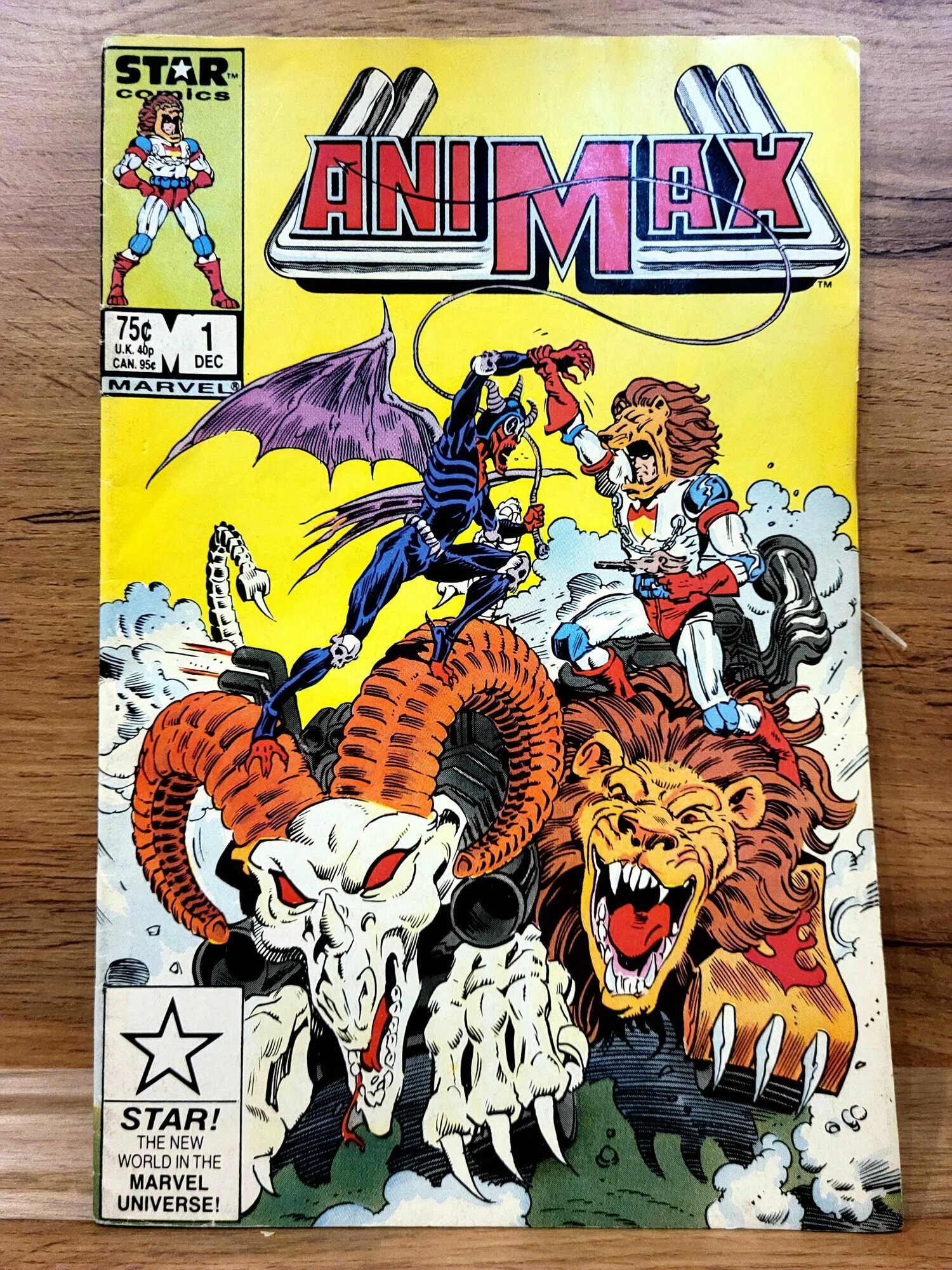 Ретро Комикс Ani Max #1. 1986 Год.