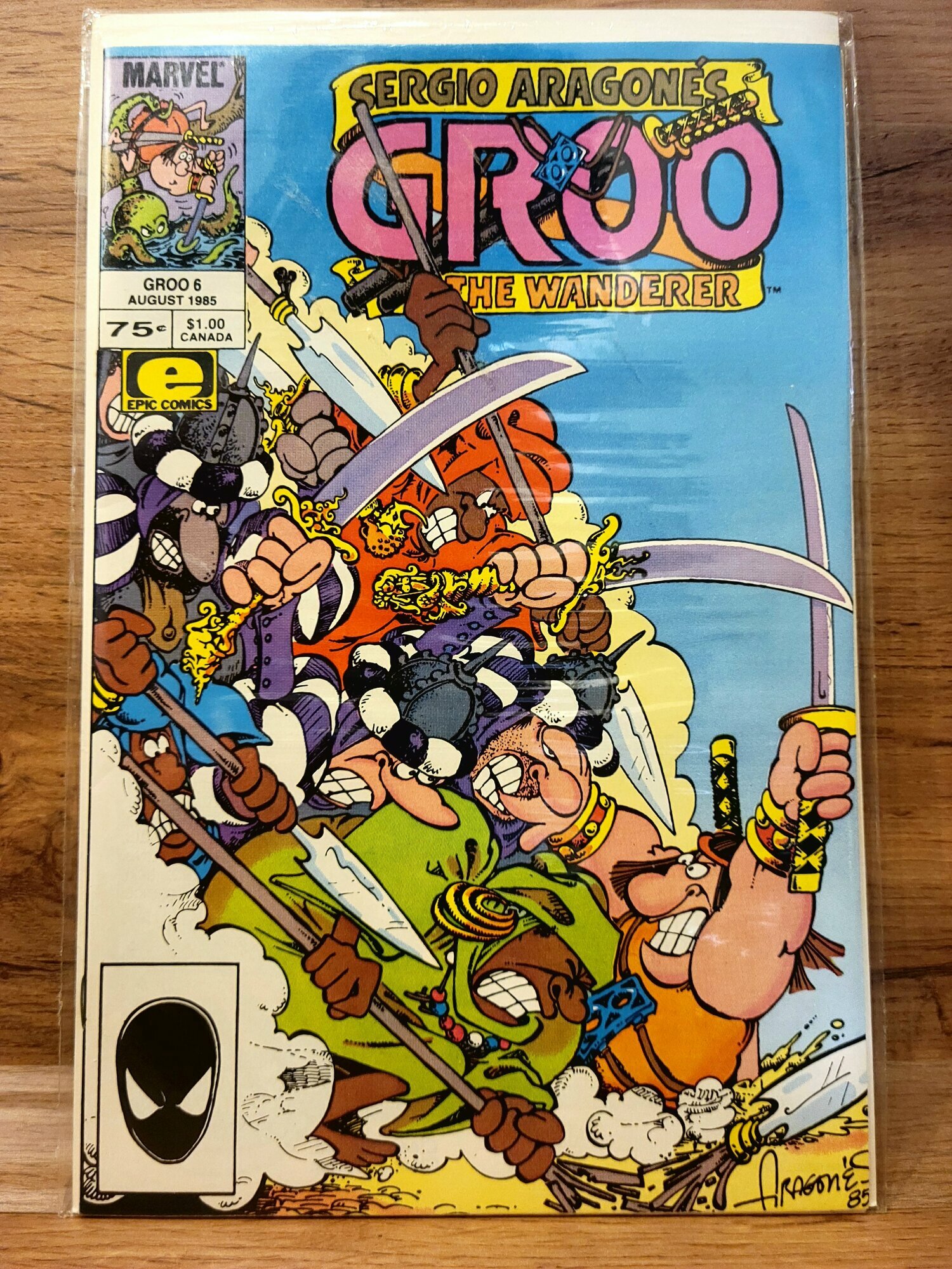 Ретро Комикс Groo #6. 1985 Год. Оригинал!