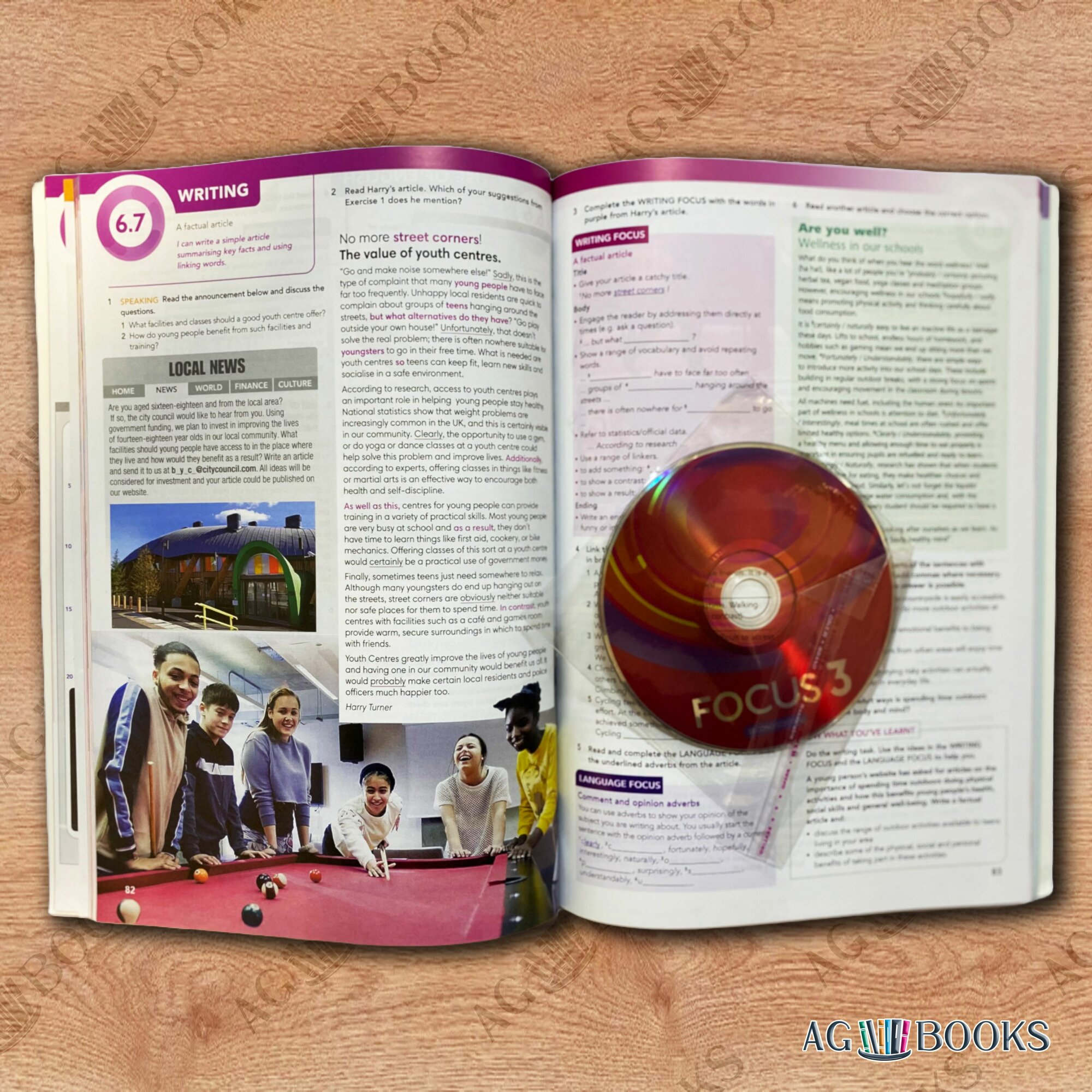Focus 3 (2nd) Комплект Student's Book + Workbook + CD — фото 1