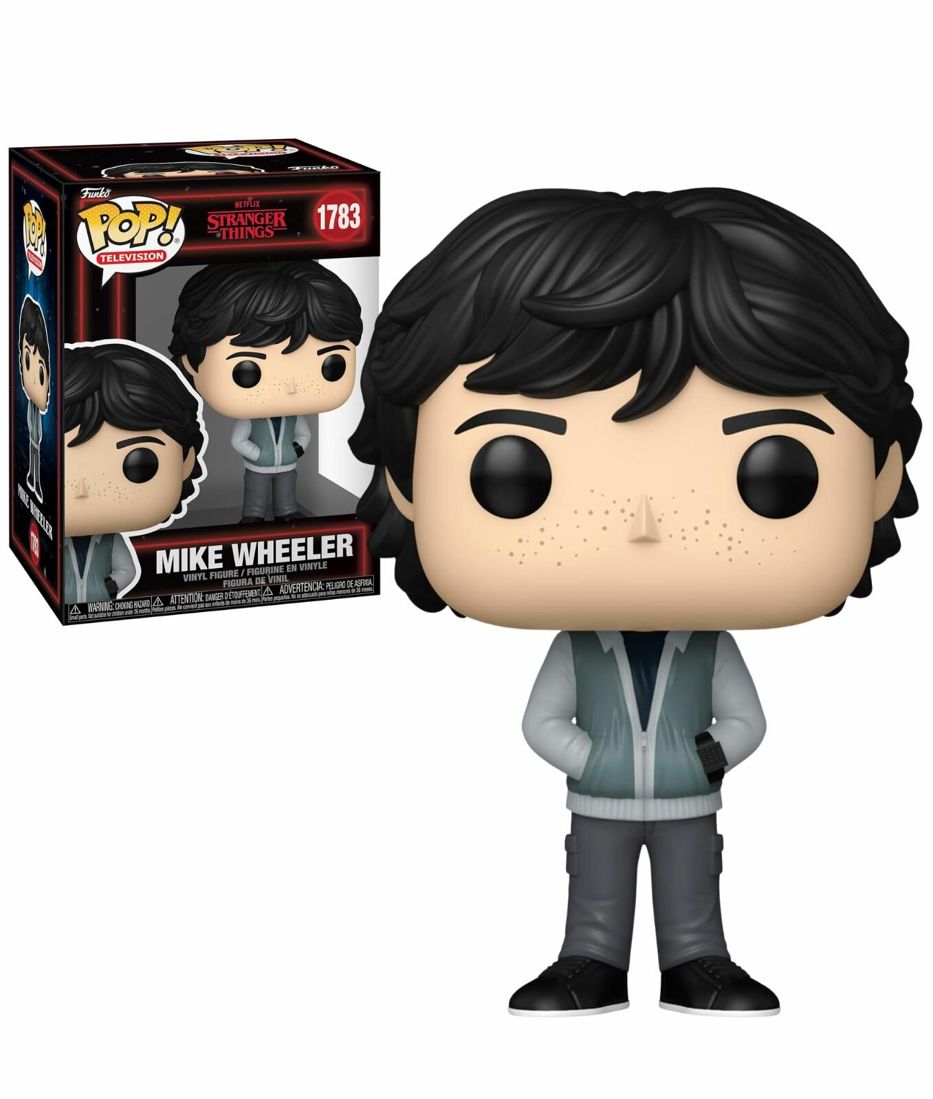 Funko Pop Майк Уилер №1783 Очень странные дела, виниловая коллекционная фигурка