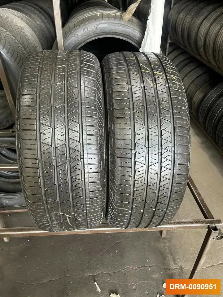 Комплект (2 шт) летних БУ шин Continental ContiCrossContact LX 235/50 R18 30% износ 7996137311