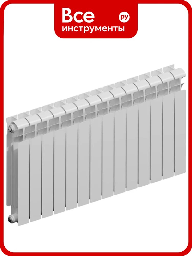Биметаллический радиатор RIFAR ECOBUILD 500 14 секц. бок. R-EB-500-14