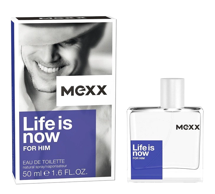Мужской одеколон Mexx Life Is Now For Him 30 мл - Мекс Лайф Из Нау Фор Хим