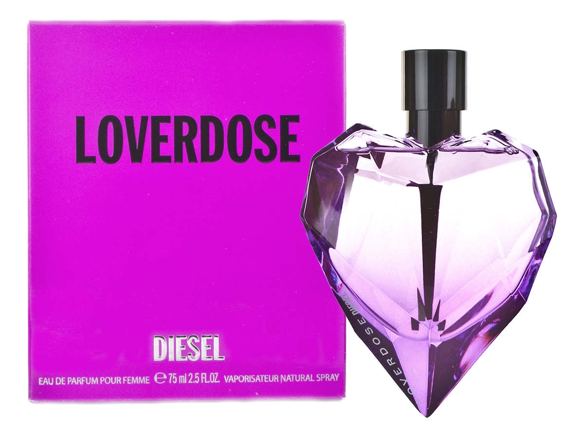 Diesel Loverdose 75 мл женский парфюм / духи Дизель Ловердоз с нотой обольщения