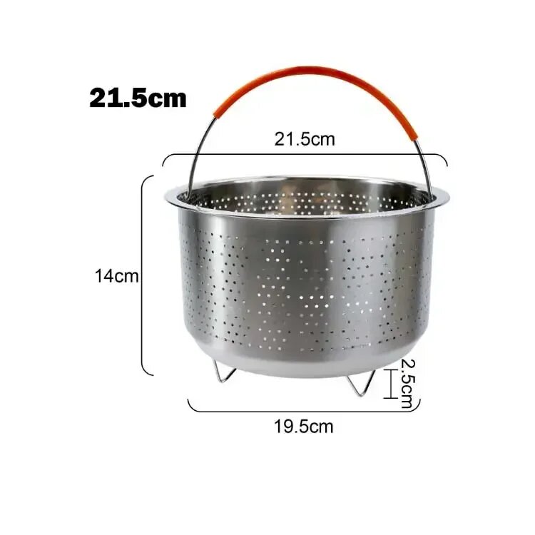 Пароварка из нержавеющей стали для скороварки 21.5cm height