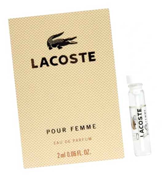 Пробник Lacoste Pour Femme 2 мл - женский парфюм Лакост Пур Фам