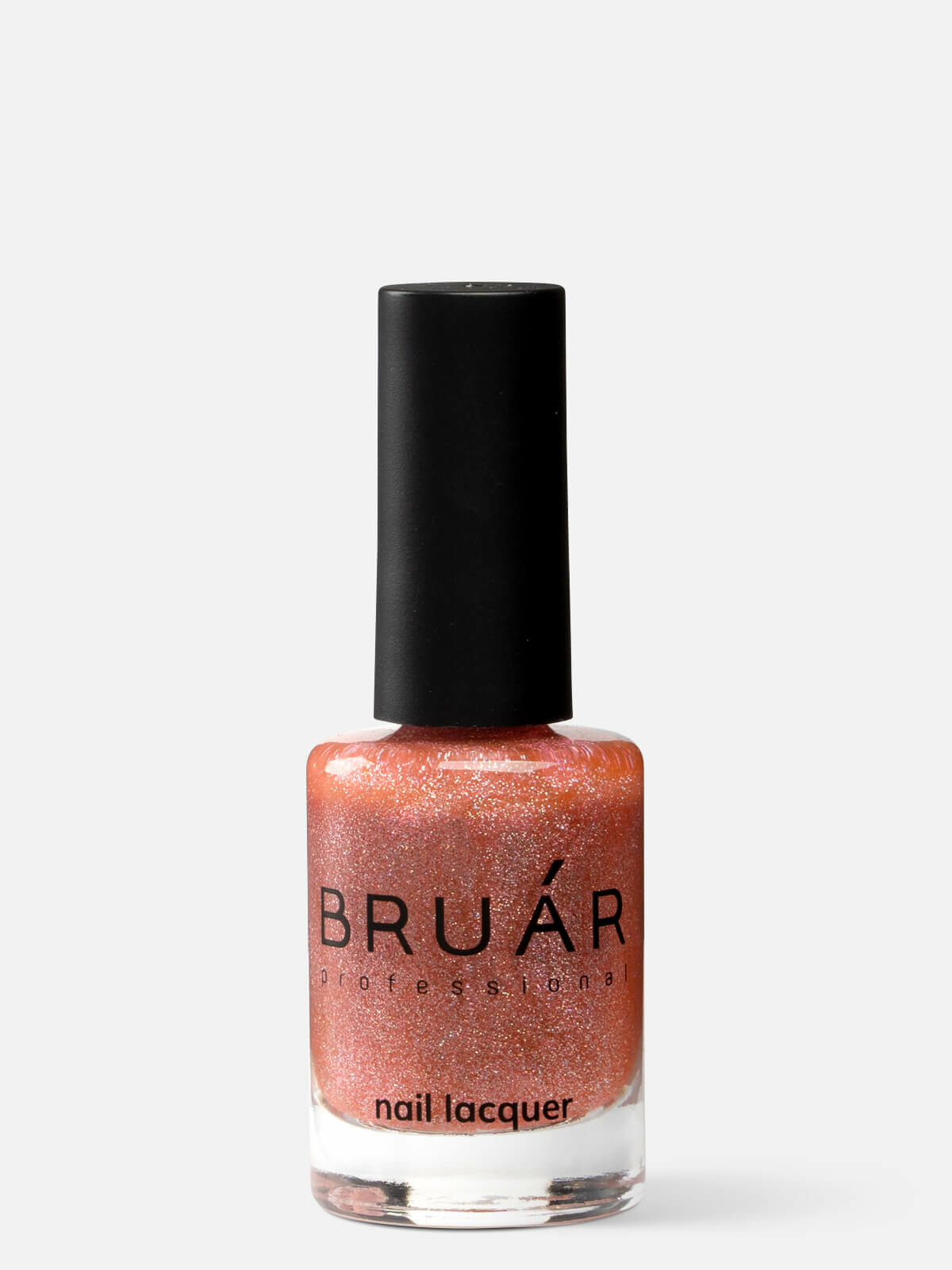 Лак для ногтей Bruar Professional Розовый шиммер 004, 11 мл