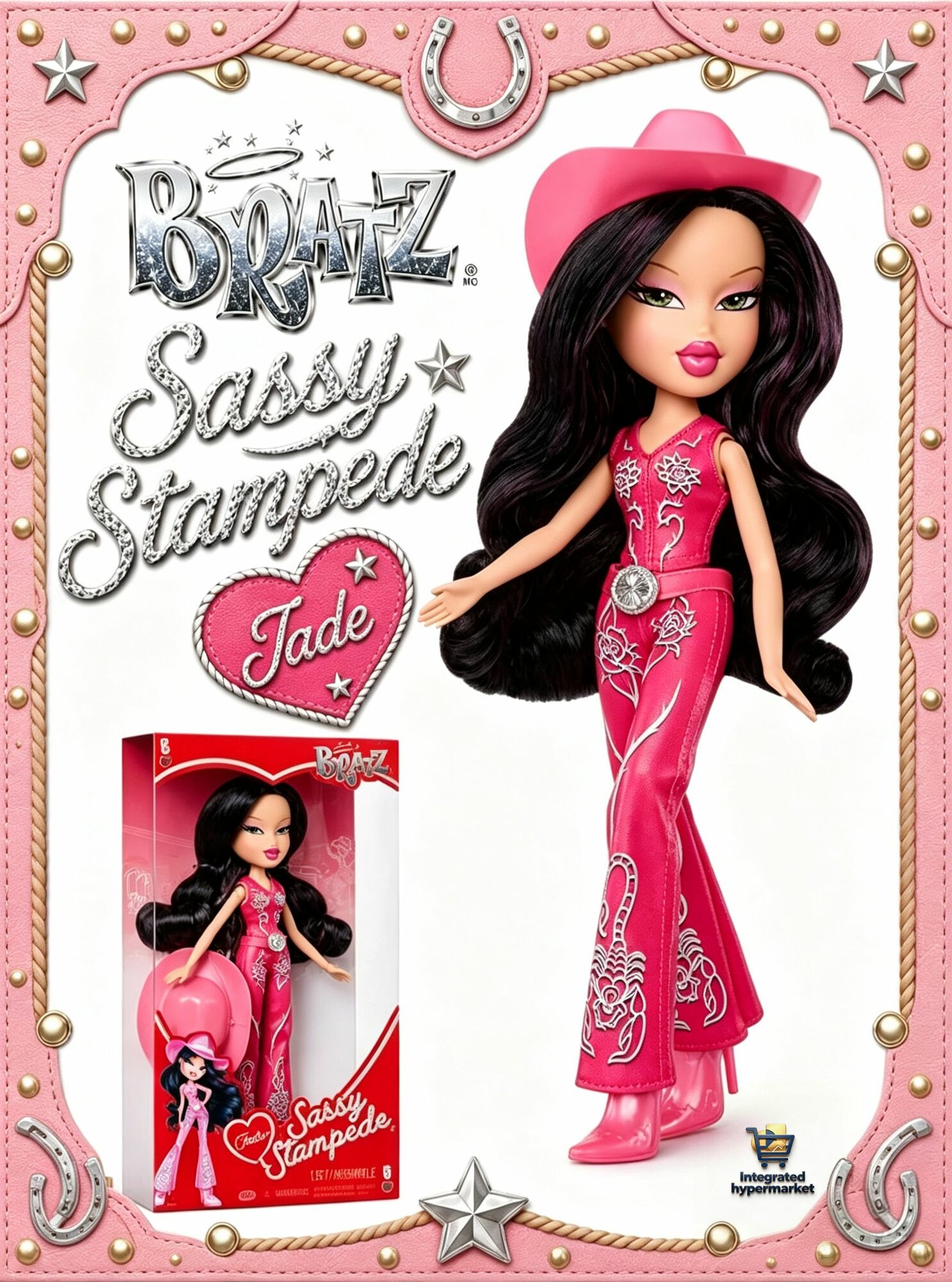 Братц Кукла Джейд Sassy Stampede,