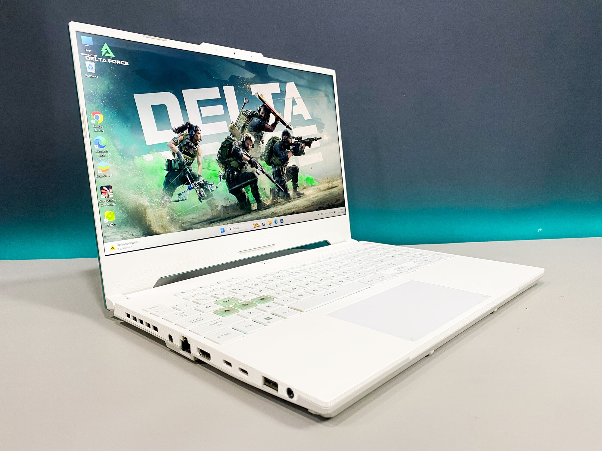 Ноутбук Asus Tx 15.6"144Hz/AMD Ryzen 7 6800H 8/16*3.20-4.70GHz/RTX3060-6Gb/16Gb/SSD512Gb