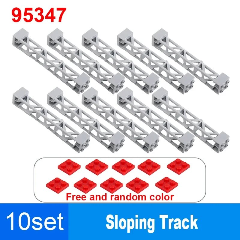 Набор Sloping Track 95347, серый, 10 шт.