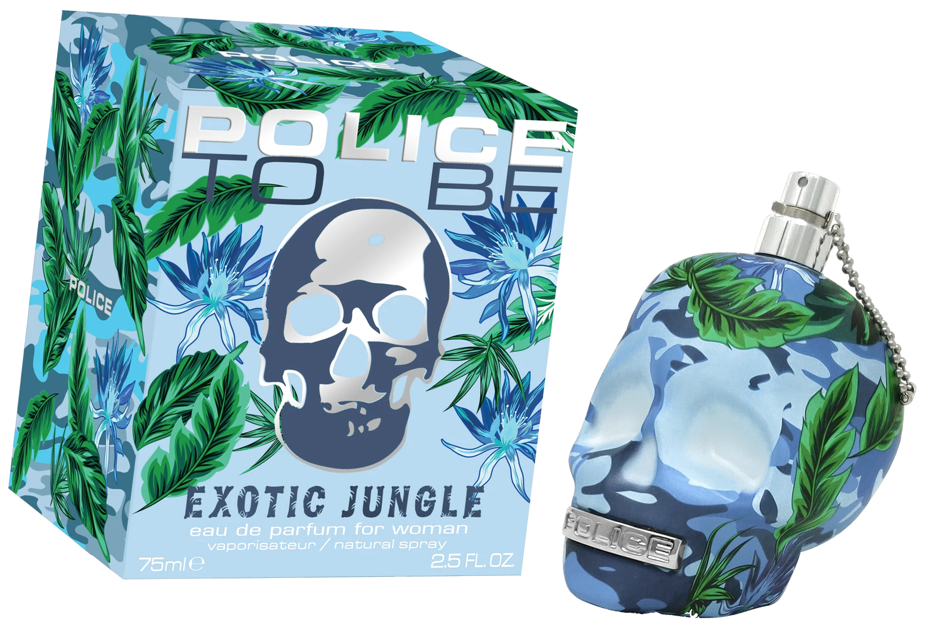 Police To Be Exotic Jungle For Men - eau de toilette мужская 75 мл / Джангл Фор Мен