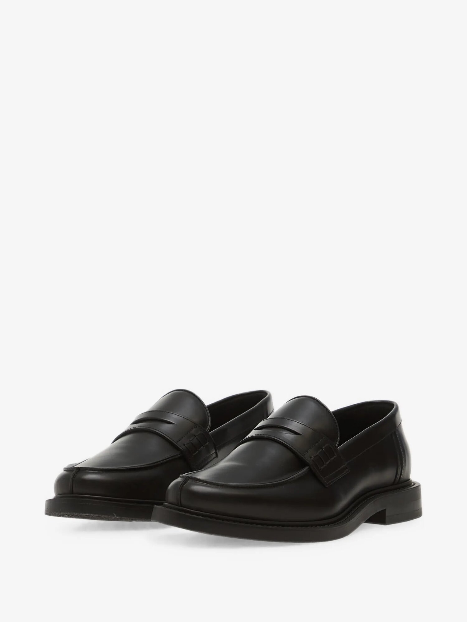 Лоферы Filling Pieces Polido Minimum penny loafers, размер 10.5, черный — фото 1