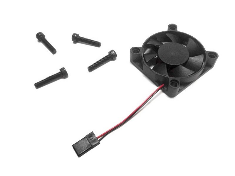 Вентилятор регулятора Hobbywing FAN-MP4510SH-6V-8000RPM@6V-0.30A-BLACK, 45*45*10мм влагозащищён