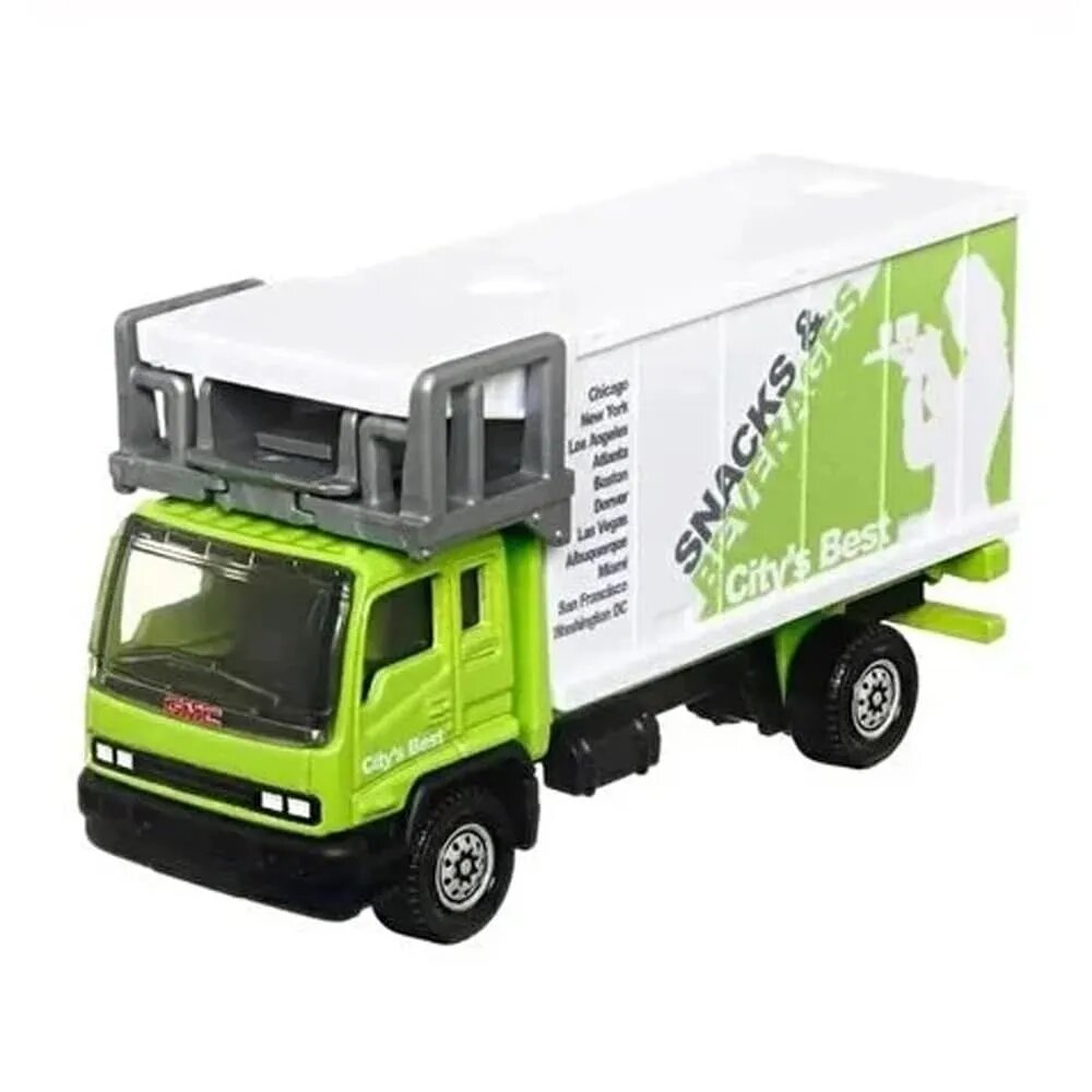 Машинка Matchbox GMC T8500 Рабочие установки N3242, зеленый