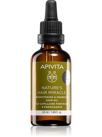 Масло для волос Apivita Nature's Hair Miracle Strengthening Hair Oil, 50 мл