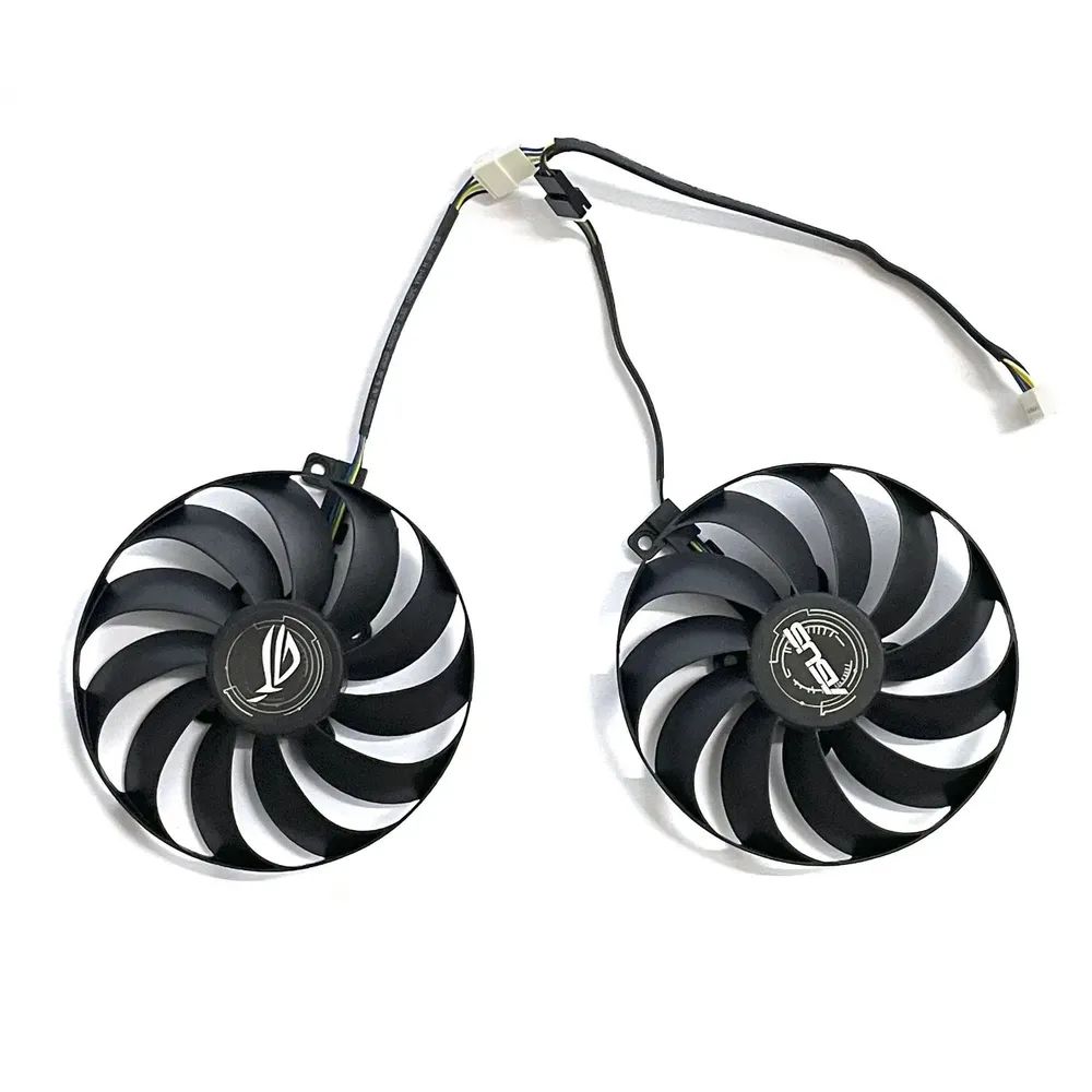 Комплект вентиляторов для видеокарты ASUS ROG Strix GTX 1650, 1650S, 1660S, Super (T129215SU), 95мм, 6-pin