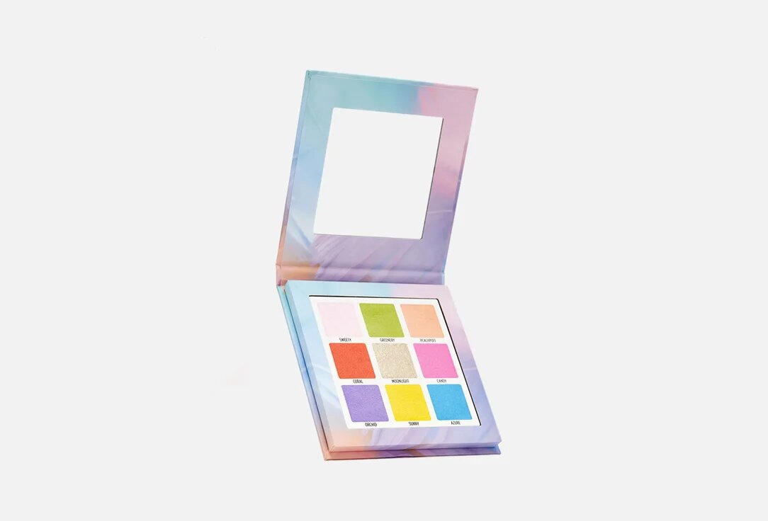 Golden Rose MISS BEAUTY EYESHADOW PALETTE COLORPOP Палетка теней для макияжа глаз 11.7г