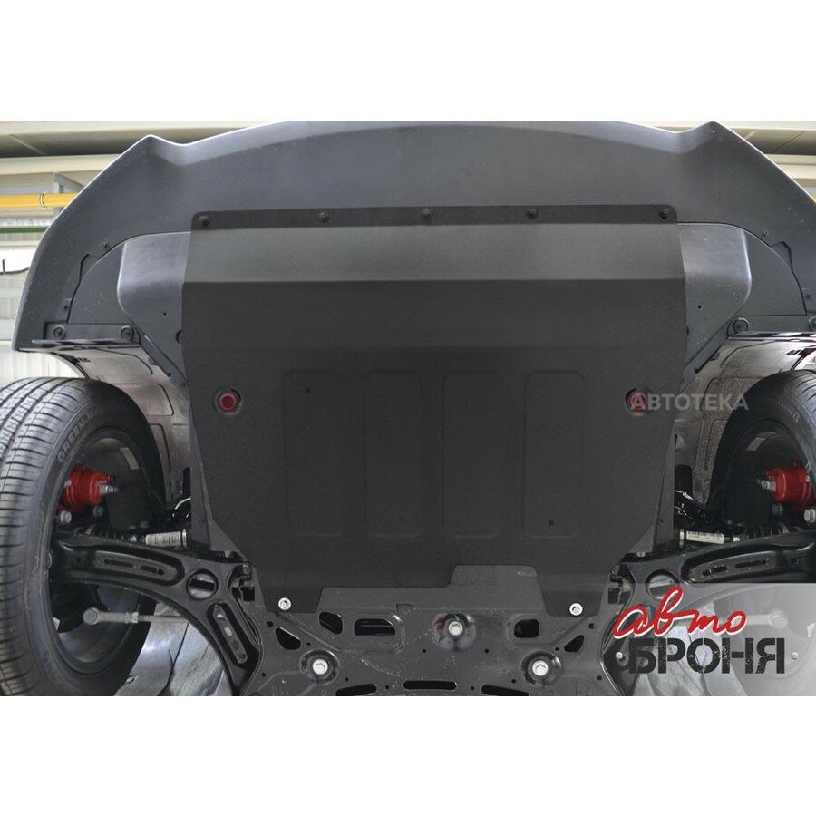 Защита картера + КПП (+ крепеж) автоброня 111019221 GEELY Coolray 1.5 20->