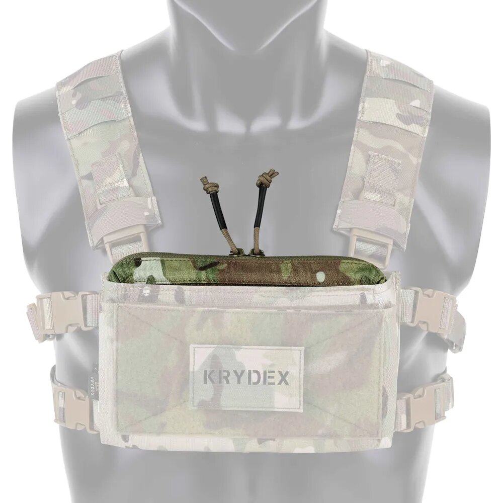 Krydex Gear Сумка гермосумка, нейлон, камуфляж, высота 6.35 см, ширина 3.81 см