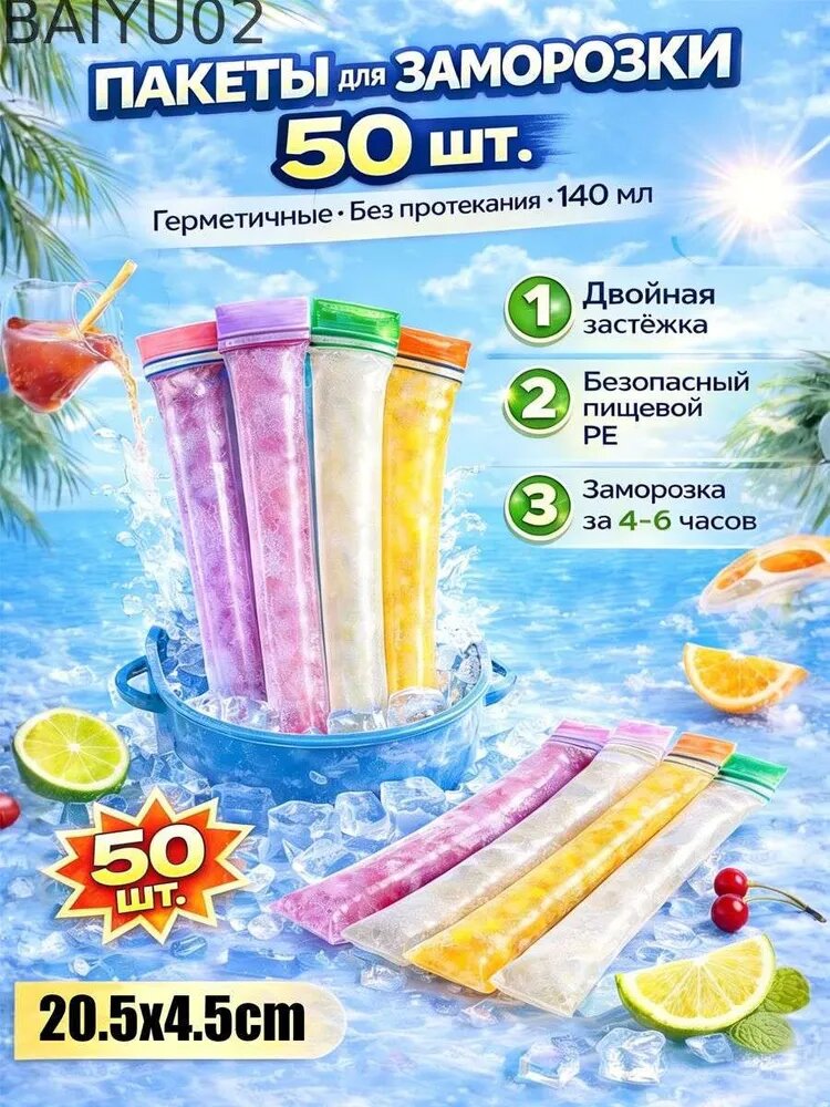 Форма для льда, 50 шт — фото 1
