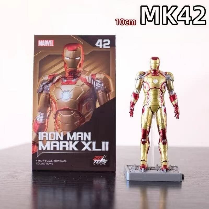 Фигурка премиум Marvel MARK42 Железный Человек （10 см） Disney， Marvel，ZD TOYS