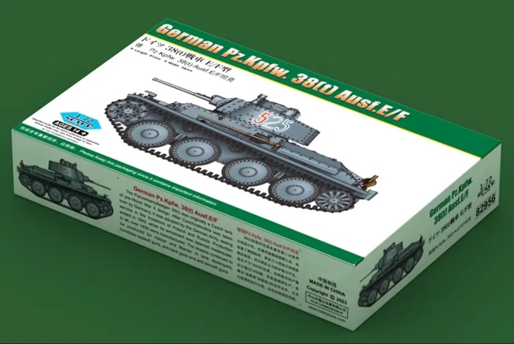 82956 1/72 Германия 38 (t) лёгкий танк лёгкий танк
