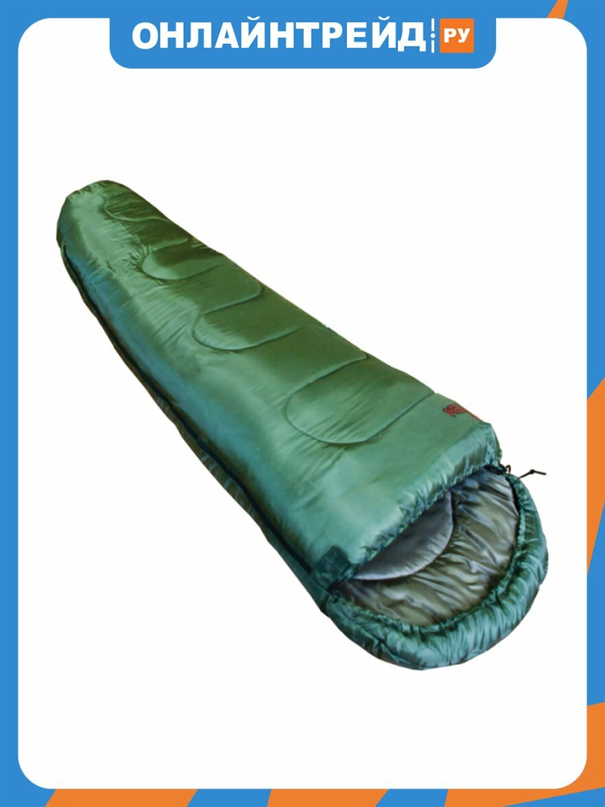 Спальный мешок Totem Hunter XXL, левый, олива