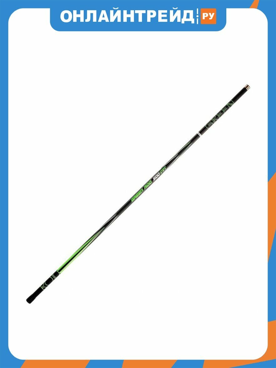 Удилище маховое Nisus GREEN ROD carbon, 5m, 15-40g (N-GR-500)