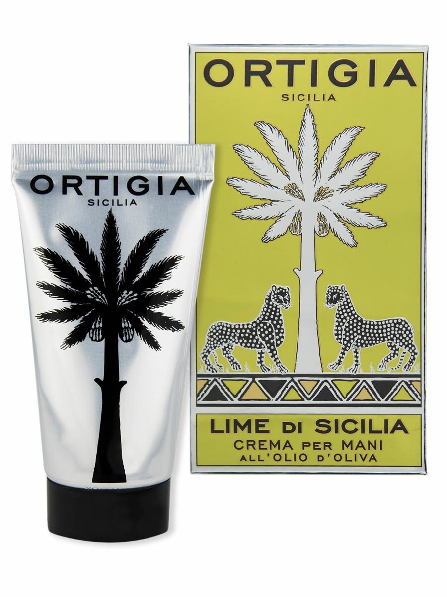 Ortigia Крем для рук Lime di Sicilia 80мл