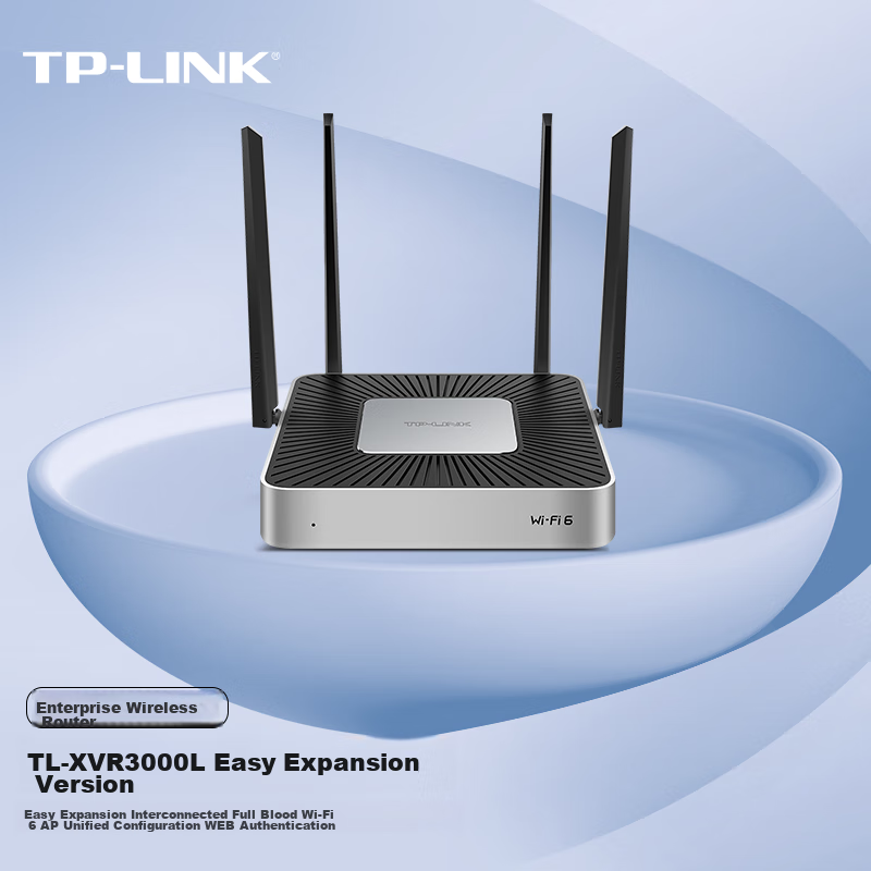 TP-Link AX3000 WiFi6 корпоративный маршрутизатор 3000Мбит/с Gigabit Ethernet 5 портов адаптивное проникновение сквозь