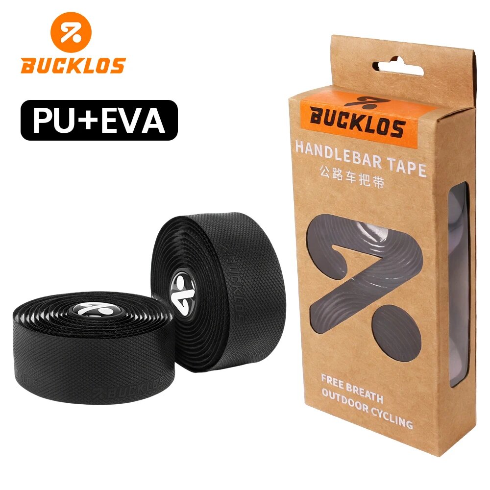 BUCKLOS Лента для руля велосипеда BLACK