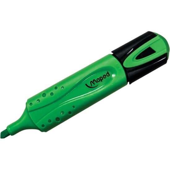 Текстовыделитель Maped "Fluo Pep's Classic" зеленый, 1-5мм