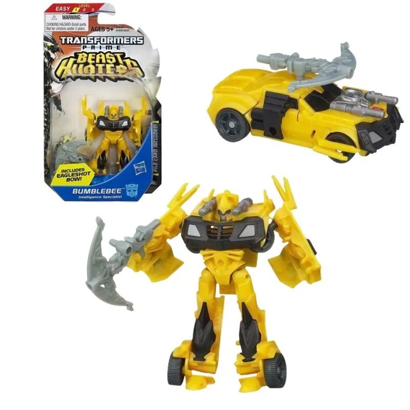 Трансформеры Игрушка хасбро Transformers Prime Beast Hunters Bumblebee Legion Action Figure
