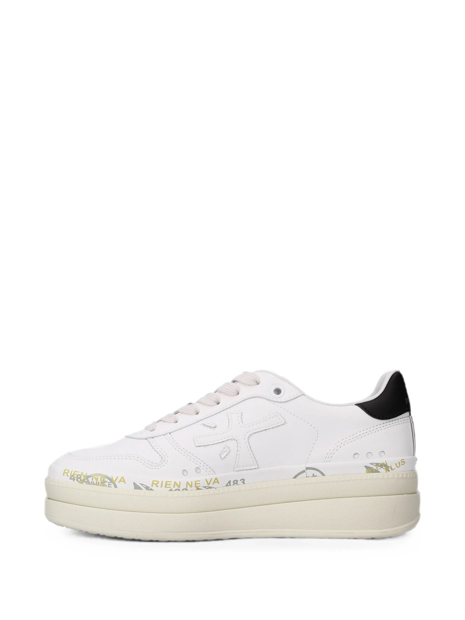 Кроссовки PREMIATA Micol 8255 sneakers, размер 39 EU, бежевый/белый — фото 1