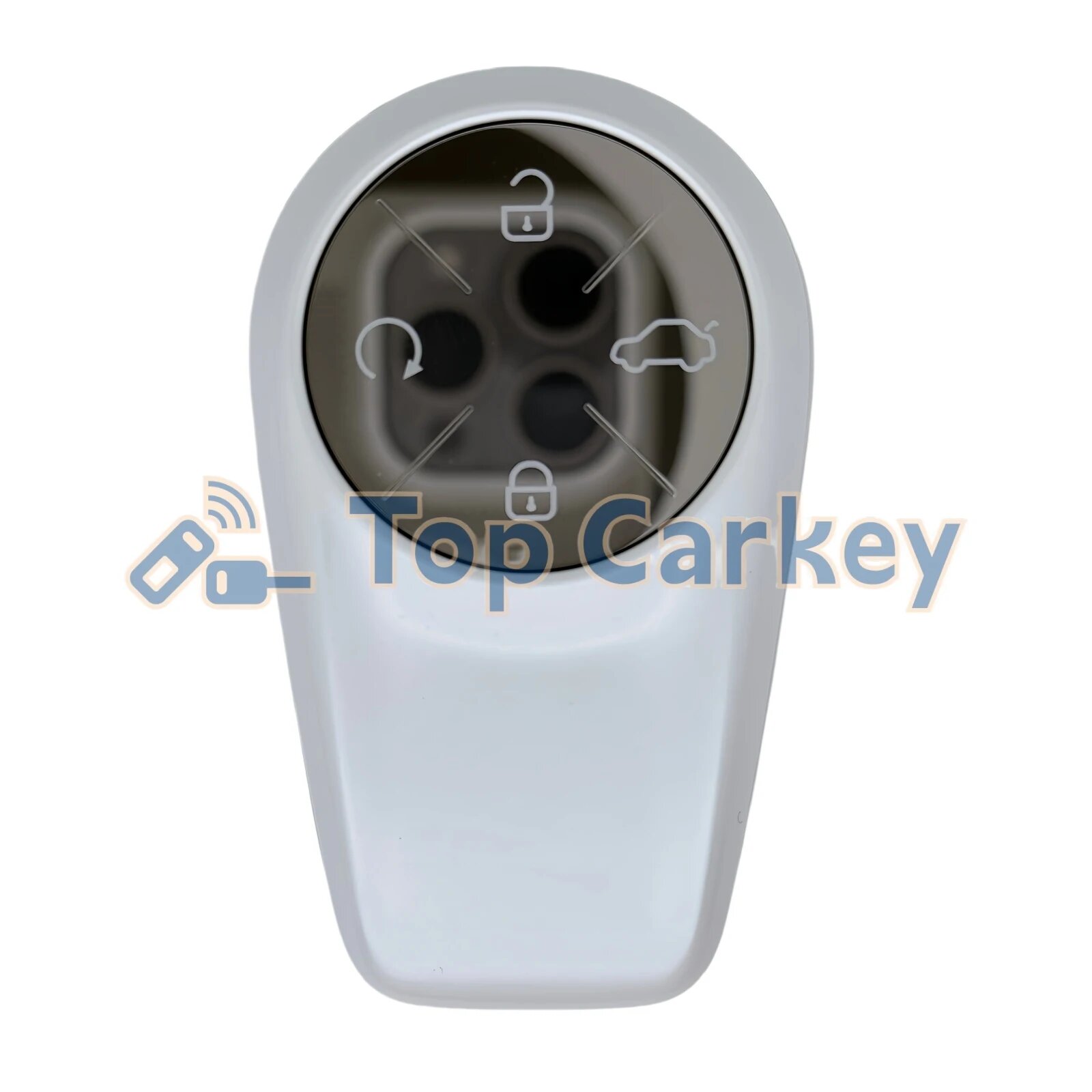 Оригинальный смарт-дистанционный ключ TopCarkey ID47, чип 433 МГц для CHERY EXEED RX ID47 White Key