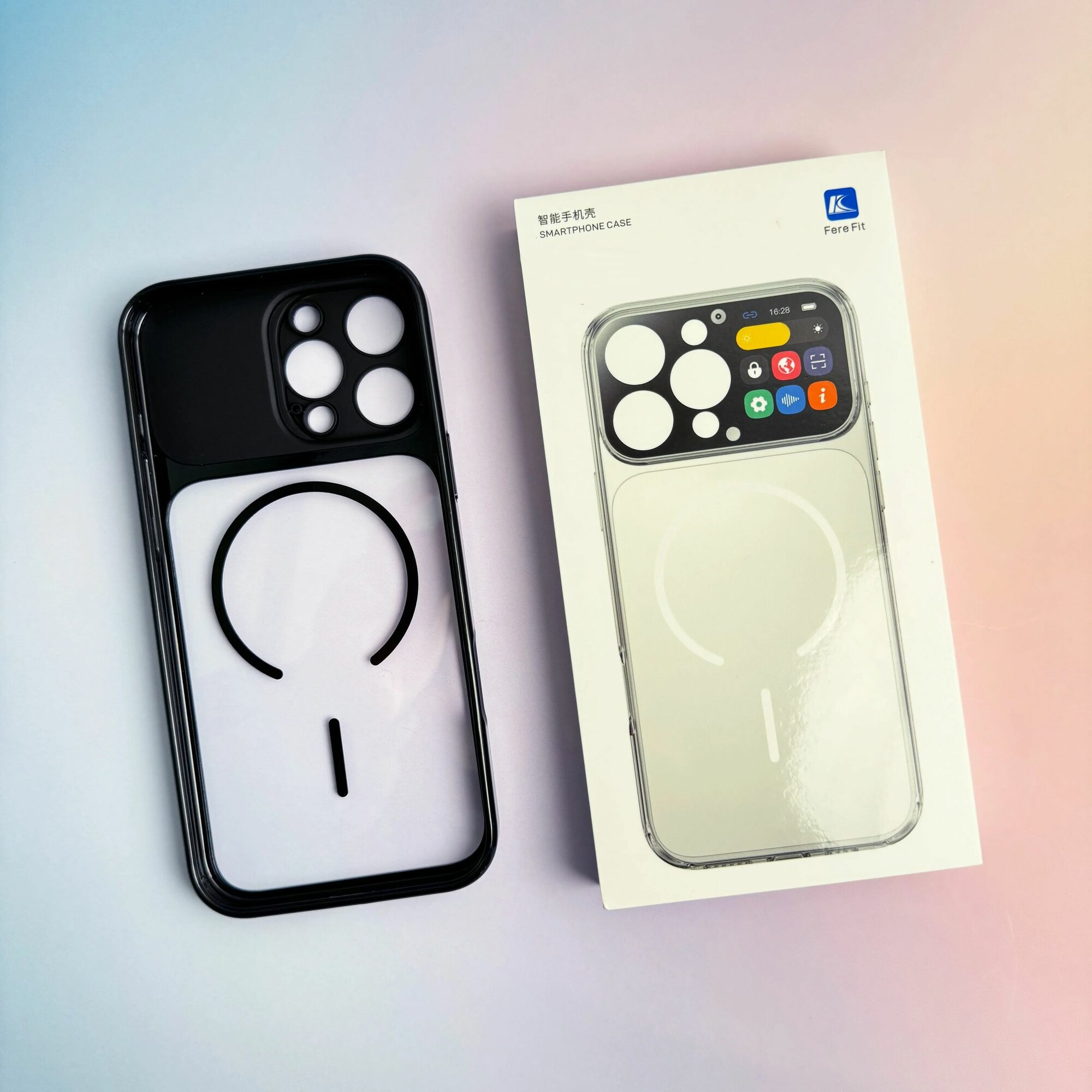 Умный чехол с экраном для iPhone 16 Pro Max