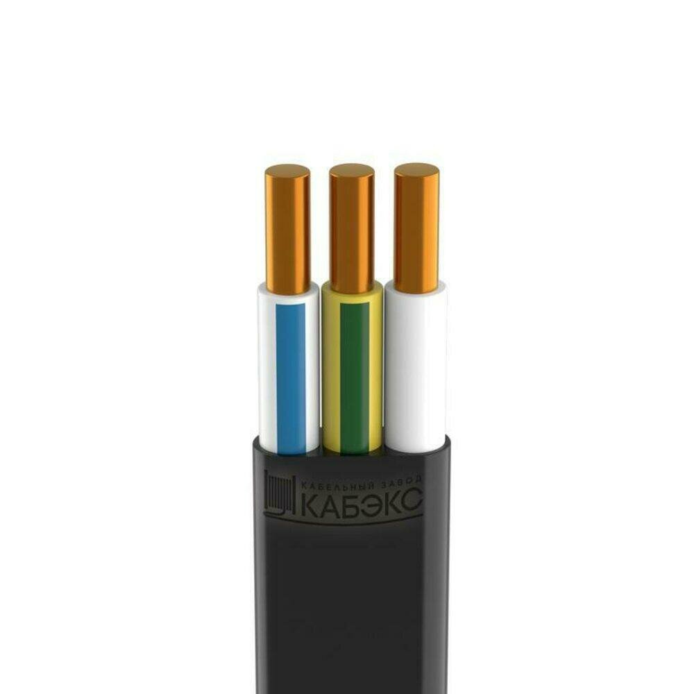 Кабель силовой ВВГ-Пнг (А)-LS 3х2.5 ок (N PE) 0.66кВ (м) Кабэкс ТХМ00375262