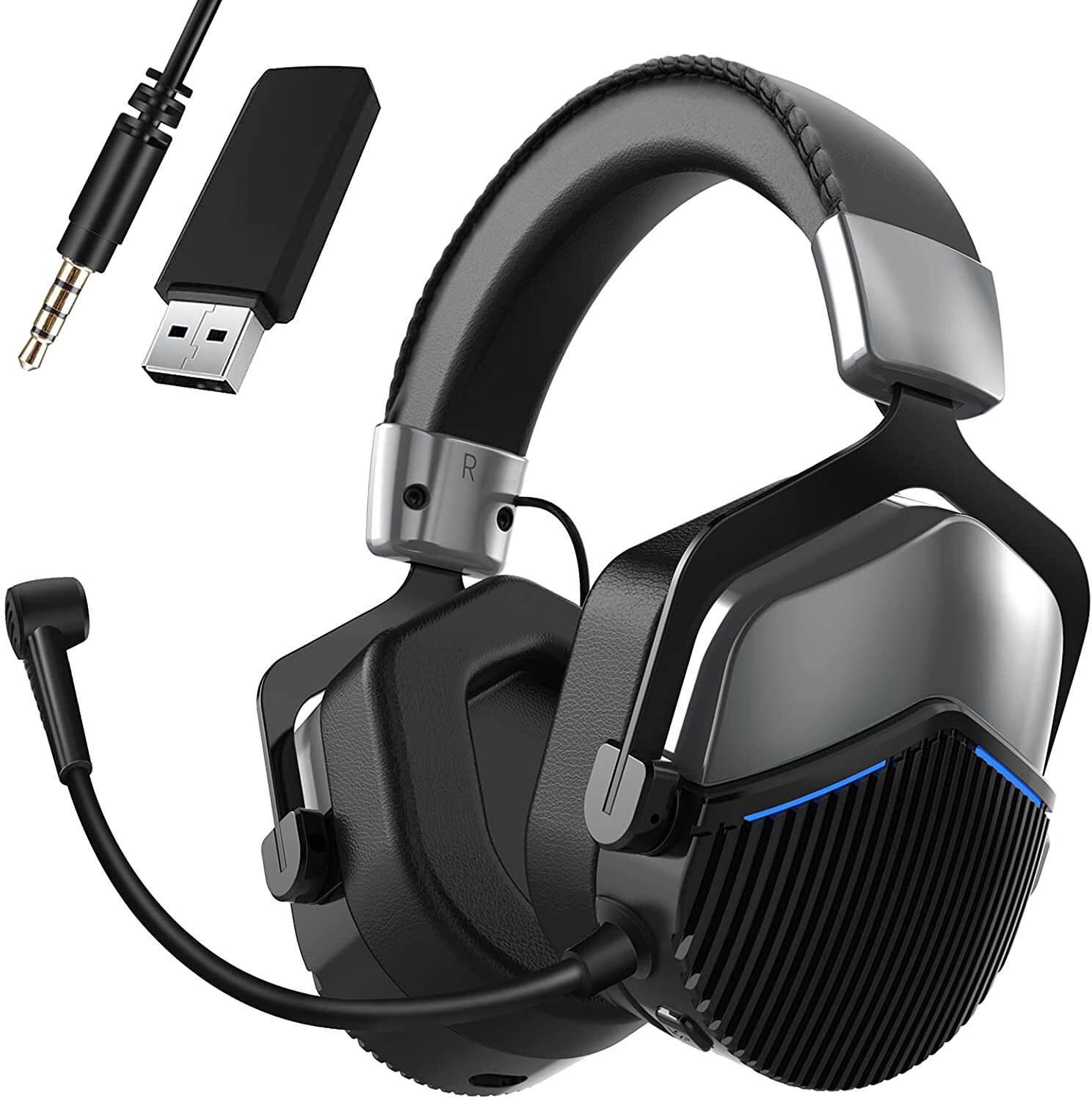BEAVIOO HW02 5.8G беспроводная игровая гарнитура с нулевой задержкой наушники-вкладыши для ПК мобильных устройств и