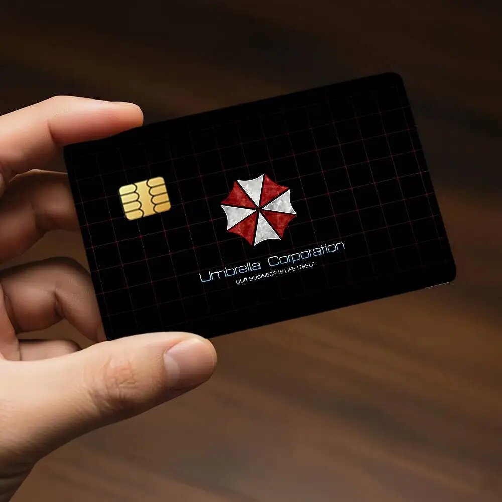 Набор декоративных наклеек Game Umbrella Corporation для карт Красный, z1