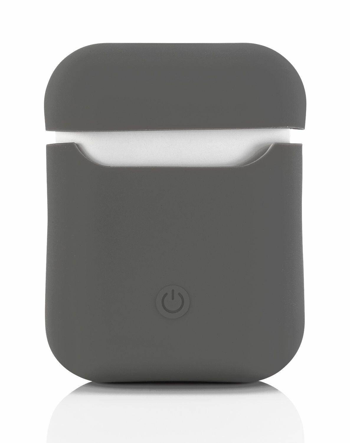 Чехол для AirPods Микки Бич силикон черный