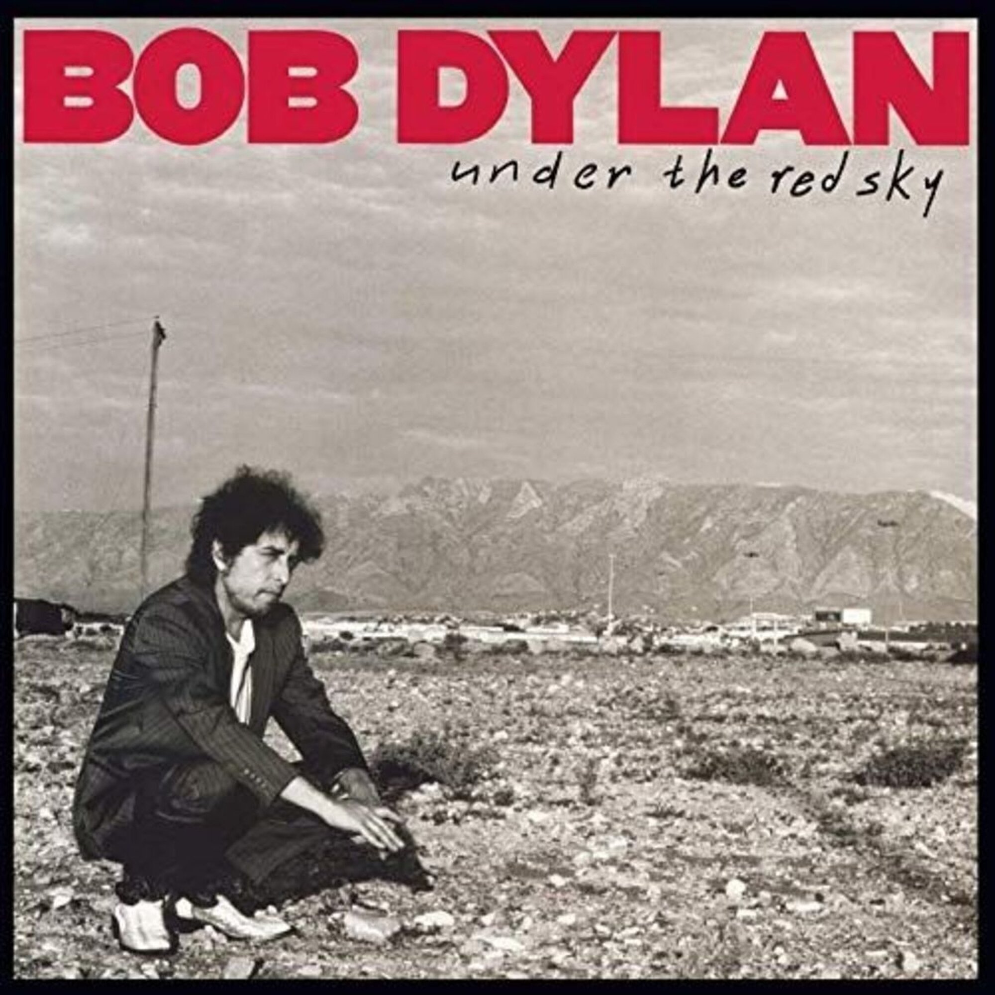 BOB DYLAN - Under The Red Sky, (LP, Album, Reissue, Black Vinyl Виниловая пластинка