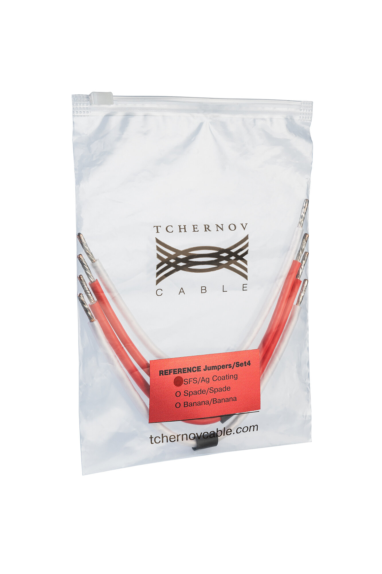 Акустические перемычки Tchernov Cable Reference Jumpers/Set4 SFS/AG Coating 24см