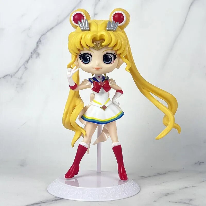 Сейлор Мун / Аниме Фигурка / Sailor Moon Tsukino Usagi (16cm, желтый)