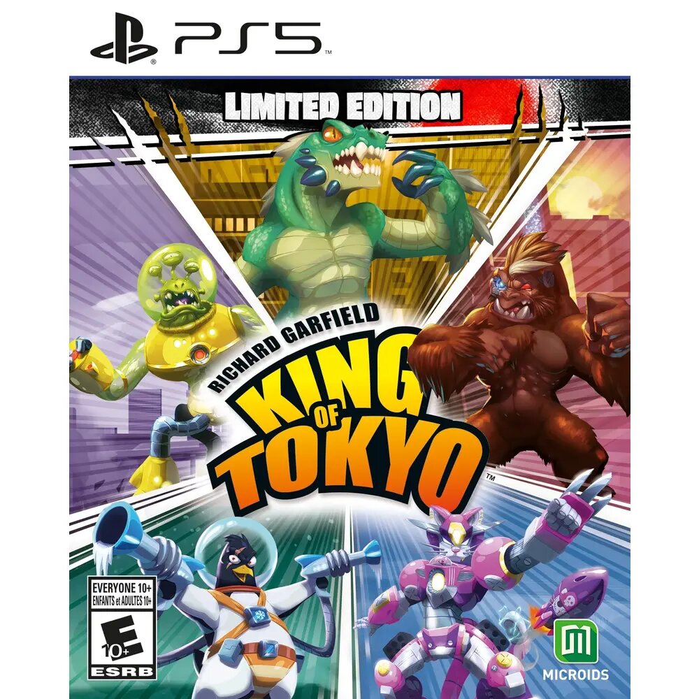 Игра King of Tokyo - Limited Edition (PS5) Breakfirst Blu-ray диск 7+