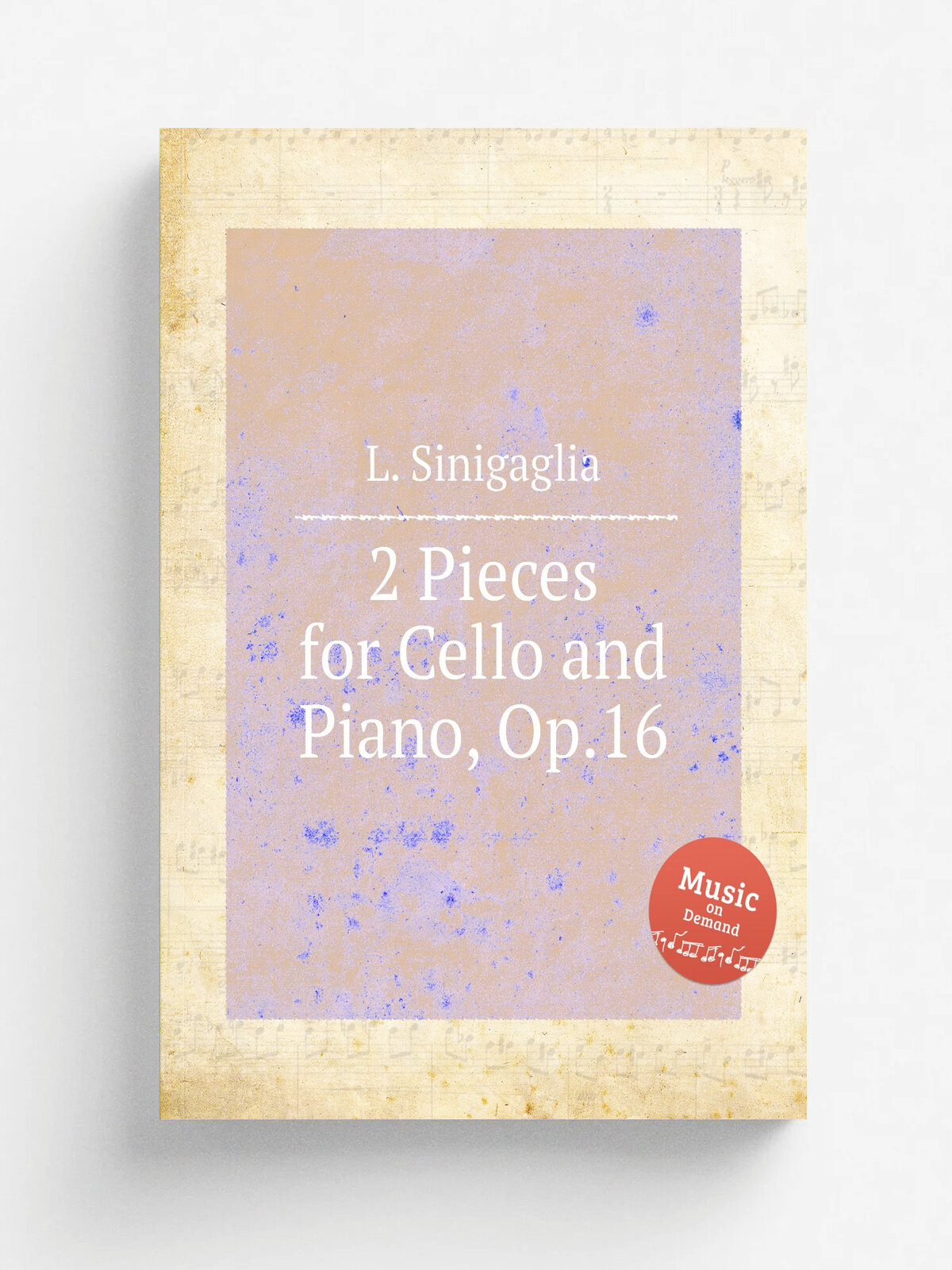 2 Pieces for Cello and Piano, Op.16 | L. Sinigaglia | Репринт