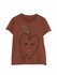 Футболка MM6 Apple-print T-shirt, размер 44