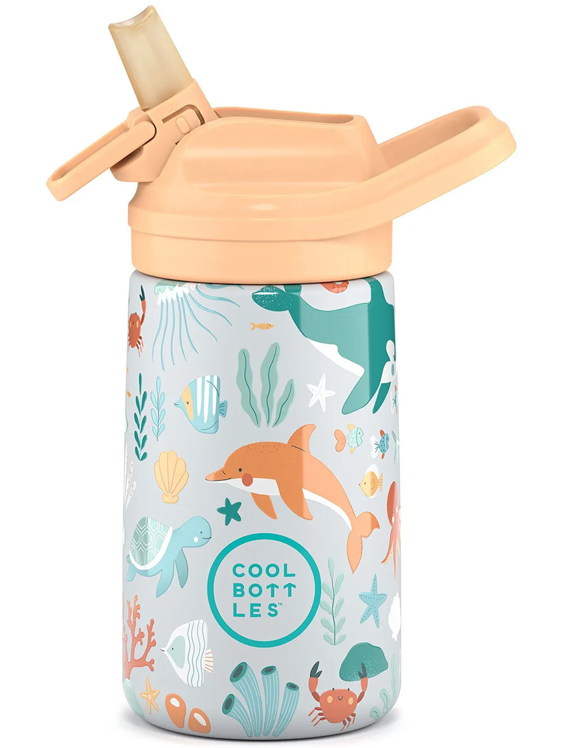 Термос–термобутылка Cool Bottles Kiddie Underwater World 350мл CBKD35UW