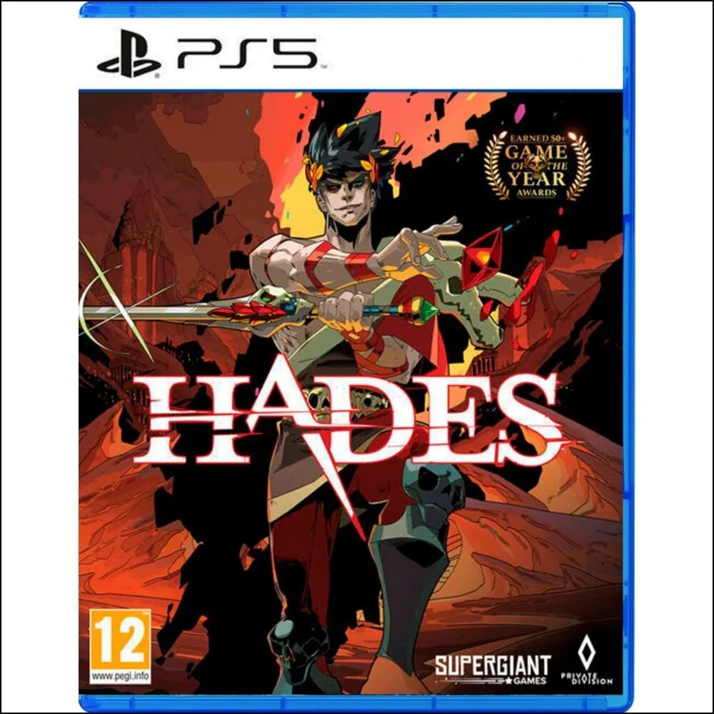 Игра Hades (PlayStation 5, Русские субтитры) Standard Edition